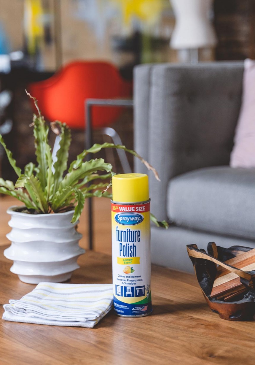 Funiture Polish Lemon Scent - Sprayway Cleaners